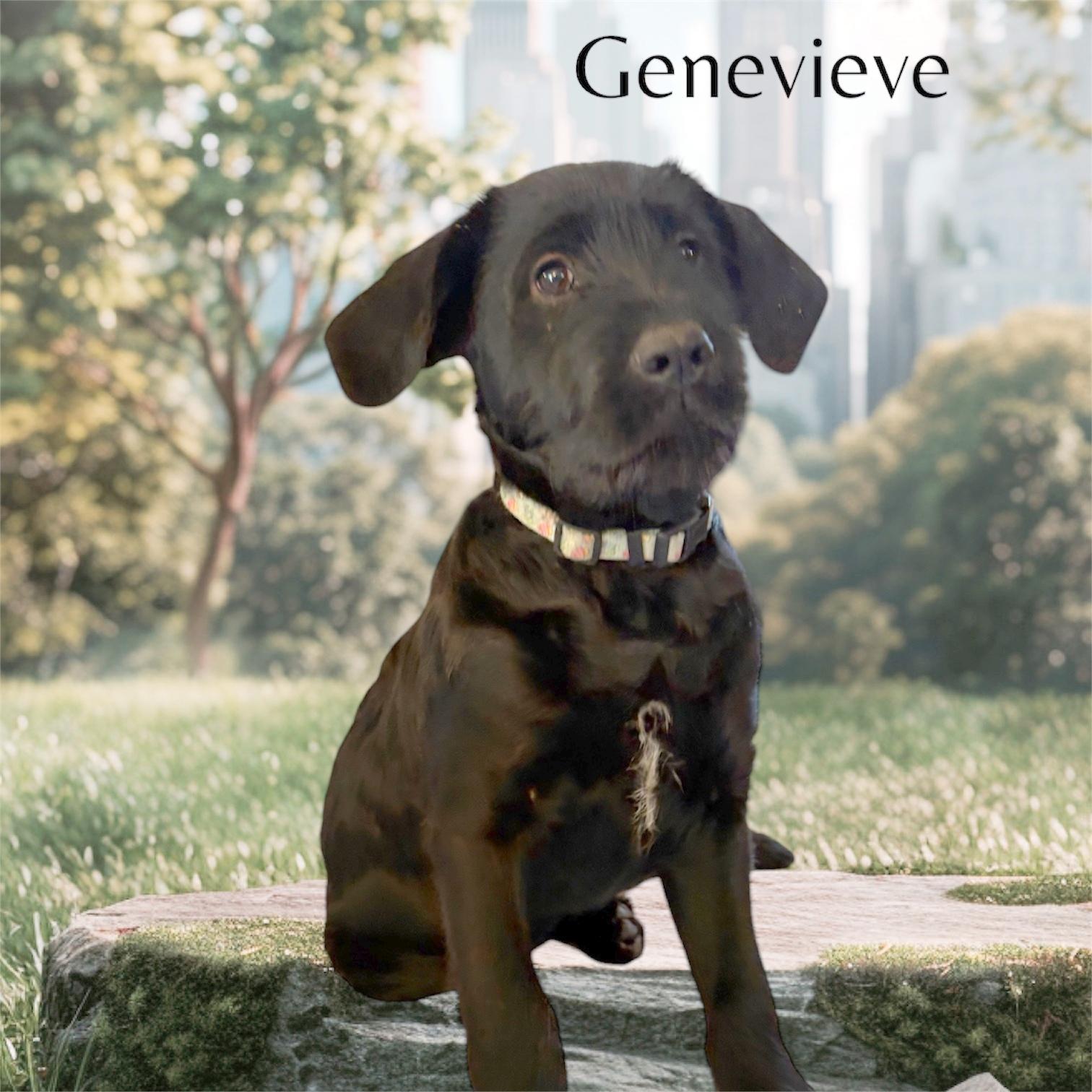 Dog for adoption - Genevieve, a Newfoundland Dog & Labrador Retriever ...