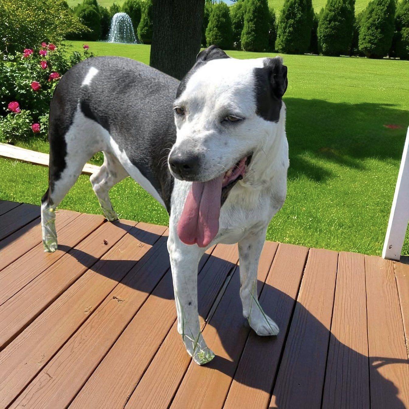 Dog for adoption - Betty, a Black Labrador Retriever & Boston Terrier ...