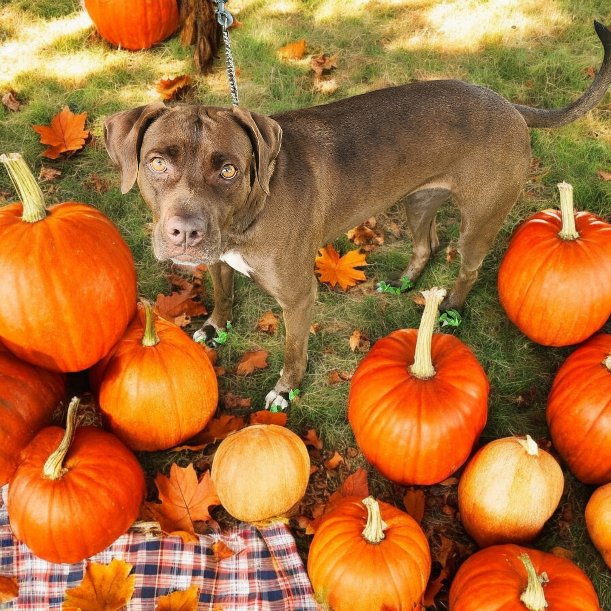 Dog for adoption - Ginger Snap, a Chocolate Labrador Retriever Mix in ...